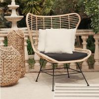 China The High Quality Rattan Chair Products with Natural Outdoor Furniture Modern Plastic Dining Chairs Provide Garden Chair for sale