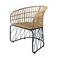 China YILIN Wholesale Factory Price All Weather Rattan Courtyard Chair and Table for Outdoor Furniture for sale