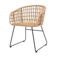 China YILIN Wholesale Factory Price All Weather Rattan Courtyard Chair and Table for Outdoor Furniture for sale