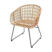 China YILIN Wholesale Factory Price All Weather Rattan Courtyard Chair and Table for Outdoor Furniture for sale