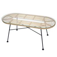 China YILIN Popular Leisure Rattan Courtyard Chair and Table for Outdoor Furniture for sale