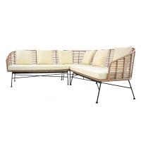 China YILIN Popular Leisure Rattan Courtyard Chair and Table for Outdoor Furniture for sale