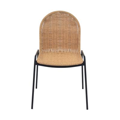China YILIN Factory Wholesale  Modern  Rattan  Restaurant Garden Chair for Outdoor for sale