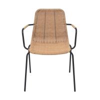 China YILIN Factory Wholesale  Modern  Rattan  Restaurant Garden Chair for Outdoor for sale