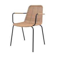 China YILIN Factory Wholesale  Modern  Rattan  Restaurant Garden Chair for Outdoor for sale