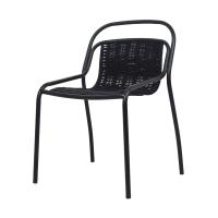 China YILIN Handwoven Patio Gardenchair Outdoor Furniture Modern Mid Century Dining Chair Provide for Outdoor High Quality Waterproof for sale