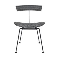 China YILIN Handwoven Patio Gardenchair Outdoor Furniture Modern Mid Century Dining Chair Provide for Outdoor High Quality Waterproof for sale