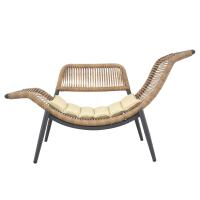 China YILIN New Design Luxury Waterproof Handwoven Patio Chair for Outdoor with Cushion Dining Room Furniture Modern Provide 5pcs for sale