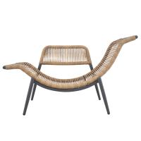China YILIN New Design Luxury Waterproof Handwoven Patio Chair for Outdoor with Cushion Dining Room Furniture Modern Provide 5pcs for sale