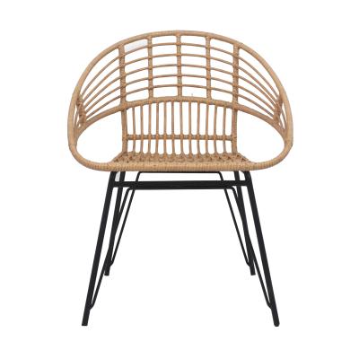 China YILIN Rattan Chair Patio Restaurant Dining Chair for Outdoor Outdoor Furniture Modern Provide Garden Chair Hot Selling Luxury for sale