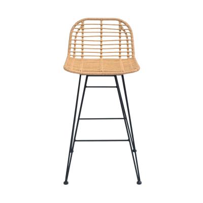 China YILIN Dining Chair Modern Design Leisure Rattan Wicker Bar for Outdoor Outdoor Furniture Provide Garden Chair Customized Size for sale