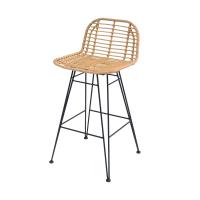 China YILIN Dining Chair Modern Design Leisure Rattan Wicker Bar for Outdoor Outdoor Furniture Provide Garden Chair Customized Size for sale