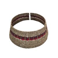 China Best Quality Rattan Brown Artificial Christmas Ornament Elegant Tree Box Tree Collar for Home Christmas Tree Decoration for sale