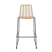 China YILIN Dining Chair Modern Design Leisure Rattan Wicker Bar for Outdoor Outdoor Furniture Provide Garden Chair Customized Size for sale