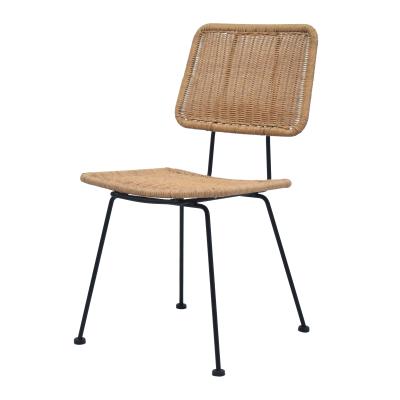 China YILIN Fully Waterproof Wicker Chair Gardenoutdoor Chair Hot Sale Modern Dining Room Furniture Outdoor Furniture Provide 500pcs for sale