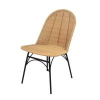 China YILIN Fully Waterproof Wicker Chair Gardenoutdoor Chair Hot Sale Modern Dining Room Furniture Outdoor Furniture Provide 500pcs for sale