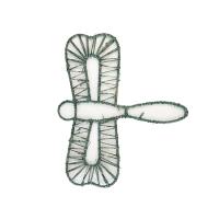 China Animal Shape Iron Frame Wall Hanging Round Wall Storage Rack for sale