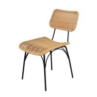 China YILIN Weather Rattan Patio Cafe Garden Outdoor Chair Wholesale Factory All Dining Room Furniture Modern Provide Customized Size for sale