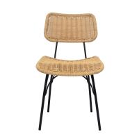 China YILIN Weather Rattan Patio Cafe Garden Outdoor Chair Wholesale Factory All Dining Room Furniture Modern Provide Customized Size for sale