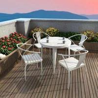 China Furniture Set High Back Patio Rattan Wicker Dining Garden Chair Comfortable Leisure Outdoor Eco-friendly Contemporary for sale