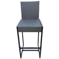 China YILIN Factory Direct Sale Multi-functional Hand-woven Wicker OutdoorBar Stool Restaurant Home Garden Outdoor Chair for sale