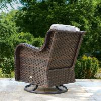 China YILIN Hot Selling Multi-functional Hand-woven Rocking Gliding Chair Restaurant Home Durable Patio Chair Sets for sale