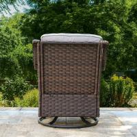 China YILIN Hot Selling Multi-functional Hand-woven Rocking Gliding Chair Restaurant Home Durable Patio Chair Sets for sale