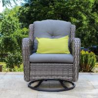 China YILIN Hot Selling Multi-functional Hand-woven Rocking Gliding Chair Restaurant Home Durable Patio Chair Sets for sale