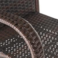 China YILIN Wholesale Multi-functional Hand-woven Modern Outdoor Water Resistant Eco-Friendly Durable Bar Chair Sets for Home Bar for sale