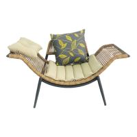China Superior Quality Rattan Outdoor Woven Sofa Outdoors Chair Outdoor Furniture Modern Relaxing Comfortable Garden Sofa for sale