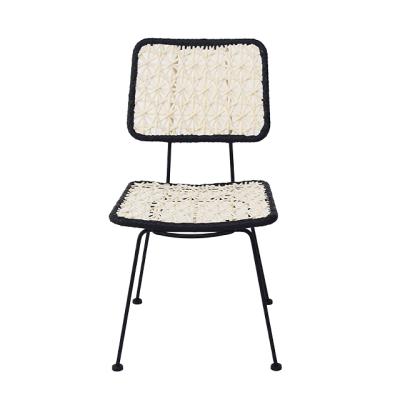 China Best Selling Poly Rattan Woven Comfortable Garden Chair Waterproof Sunproof High Temperature Resistant Outdoor Chair for sale
