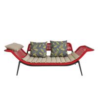China Best Selling Poly Rattan Woven Comfortable Garden Couch Waterproof Sunproof High Temperature Resistant Outdoor Sofa for sale