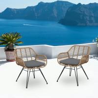 China OEM and ODM Rattan Outdoor Chair Swimming Pool Wicker Chairs Outdoor Furniture Modern Provide Garden Chair Beach Patio Outdoor for sale