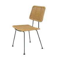China High Quality Hand-woven Outdoor Hotel Garden Living Room Patio Balcony Restaurant Cafe Dining Chair for sale