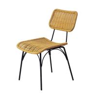 China High Quality Hand-woven Outdoor Hotel Garden Living Room Patio Balcony Restaurant Cafe Dining Chair for sale