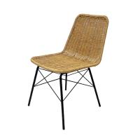 China Morden Design Outdoor Rattan Woven Patio Garden Furniture Balcony Leisure Courtyard Waterproof Outdoor Chair for sale