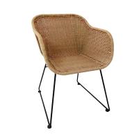 China Morden Design Outdoor Rattan Woven Patio Garden Furniture Balcony Leisure Courtyard Waterproof Outdoor Chair for sale