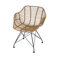 China Best Selling Hand-woven Synthetic Rattan Outdoor Chair Home Garden Patio Hotel Rattan Outdoor Furniture for sale