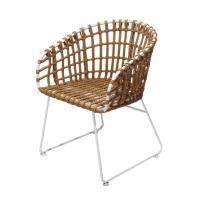 China Best Selling Hand-woven Synthetic Rattan Outdoor Chair Home Garden Patio Hotel Rattan Outdoor Furniture for sale