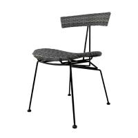China Hot Sale Hand-woven Waterproof Rattan Outdoor Chair Home Restaurant Hotel Garden Comfortable Outdoor Dining Chair for sale