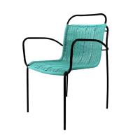 China Hot Sale Hand-woven Waterproof Rattan Outdoor Chair Home Restaurant Hotel Garden Comfortable Outdoor Dining Chair for sale