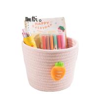 China Cotton Rope Storage Frame Porch Finishing Basket Nordic Sundry Home Animal Woven Desktop Storage Box Manufacturers for sale