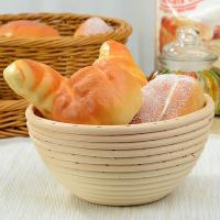 China Wholesale Bread Making Baking Oval Rattan Bread Proofing Basket Baking & Pastry Tools Sustainable 1 Per Kit with Liner Cloth for sale