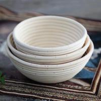 China Hot Sell Rattan Oval Baguette Fermentation Basket Bread Dough Proofing Basket for sale
