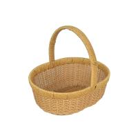 China YILIN Wholesale Price Hand-woven Rattan Storage Basket Multifunction Kitchen Picnic Storage Basket Set for sale