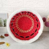 China Factory Wholesale Home Decoration Woven Dining Room Living Room Christmas Table Portable Storage Basket for sale