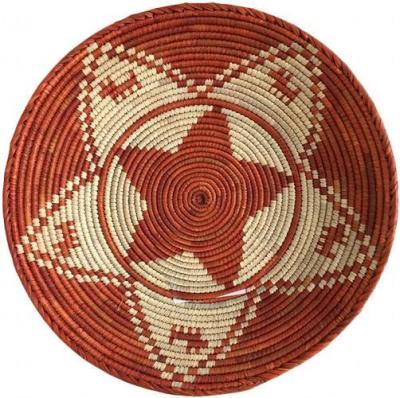 China HOT Seagrass Sedge Wall Hanging Wicker Baskets Boho Wall Basket Decor Christmas Wall & Hanging Decorations PP Bag Multifunction for sale
