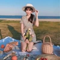 China Eco-friendly Wicker Rattan Flower Basket Wedding Flower Girl Basket Ladies Daily Wear Basket for sale