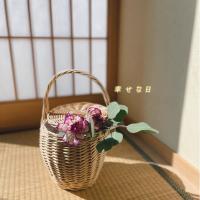 China Hot Sale Wicker 100% Handmade Craft Storage Basket for Storing Cheap Wholesale Products Wicker Woven Basket Picnic with Hand for sale