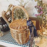 China Hot Sale Wicker 100% Handmade Craft Storage Basket for Storing Cheap Wholesale Products Wicker Woven Basket Picnic with Hand for sale
